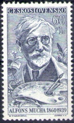 Alphonse-Maria Mucha, desenhista postal | Portal do Filatelista Temático