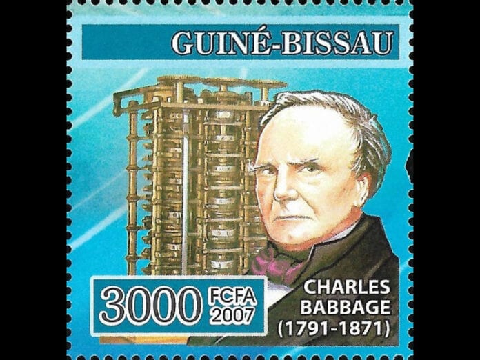 Em 1871 faleceu o matemático Charles Babbage | Portal do Filatelista ...
